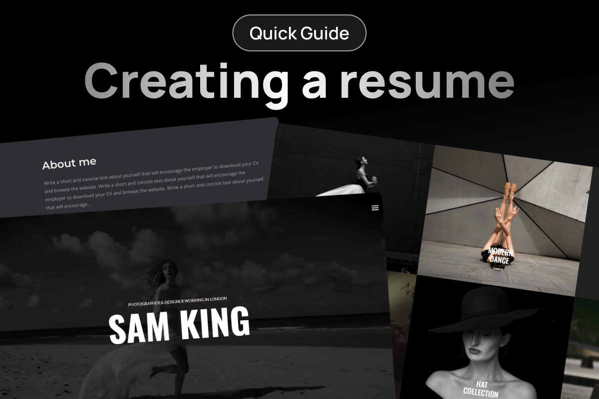Creating a resume. Step-by-step tutorial | IGES.pl Blog